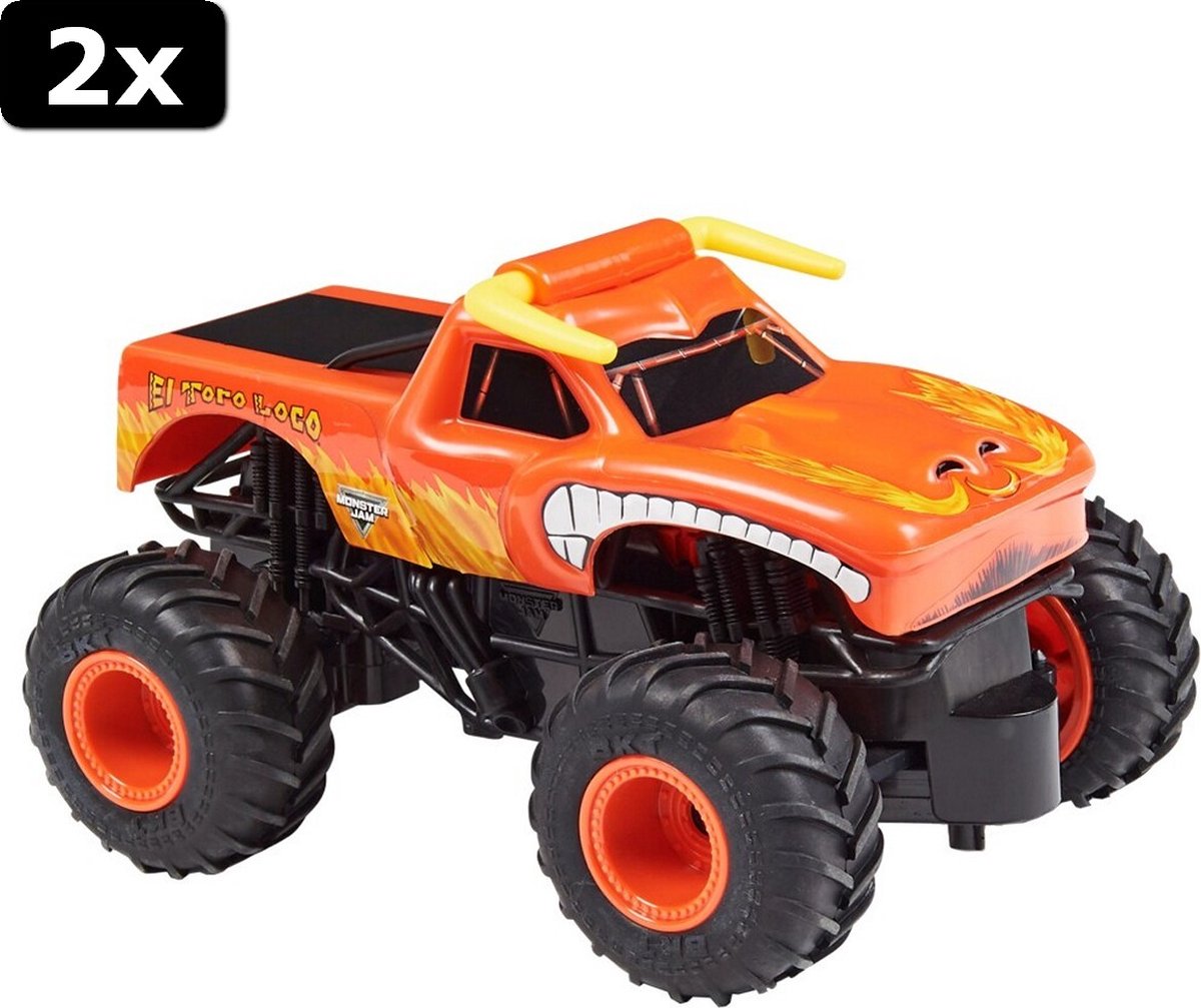 2x Monster Jam RC El Toro Loco 1:24 | bol.com