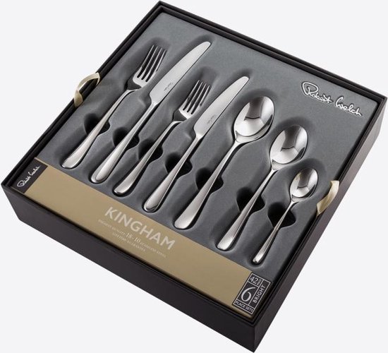 Robert Welch Kingham 42-delige bestekset uit rvs | bol