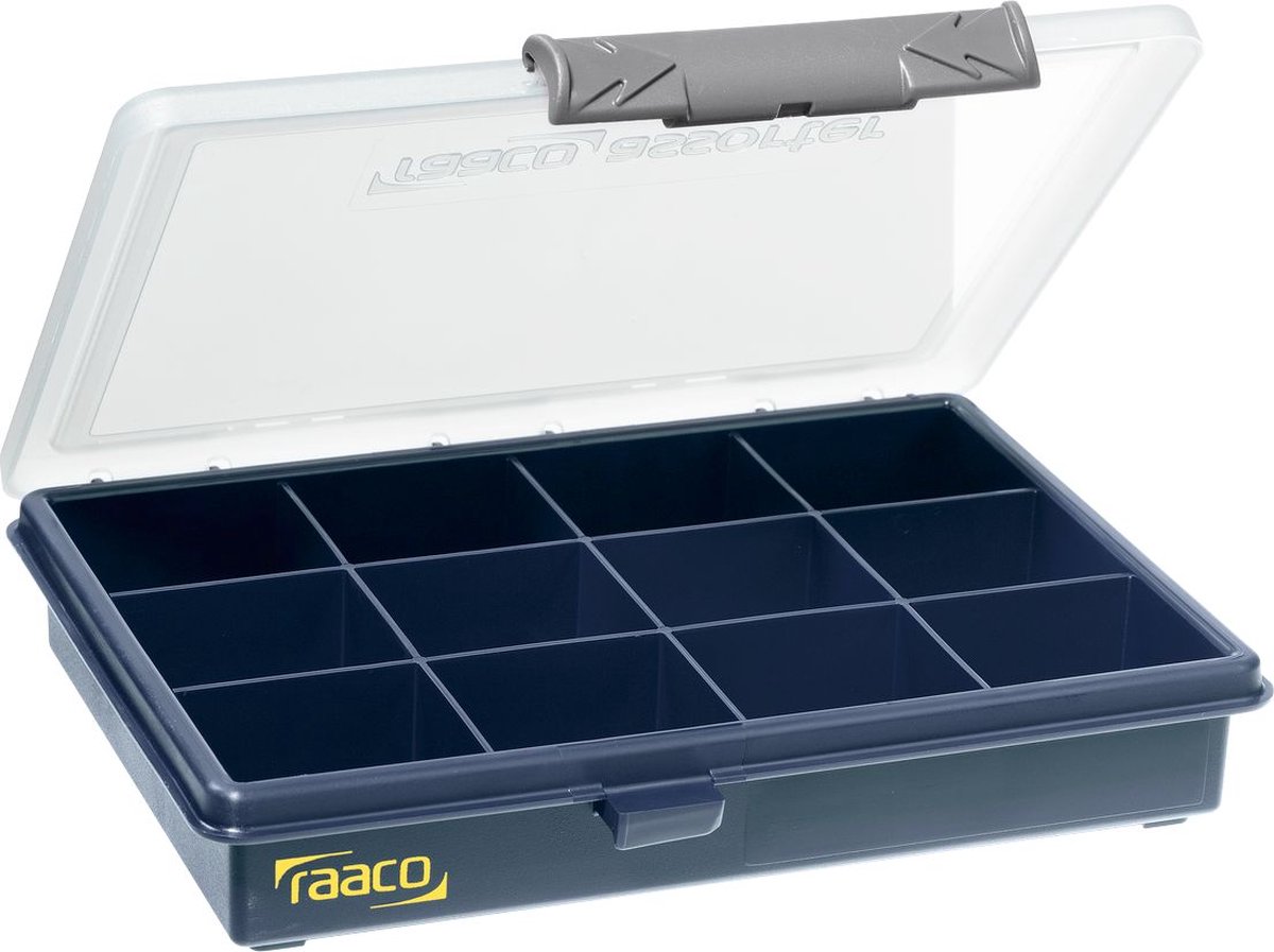 Raaco Assortimentsdoos - 12 vakken - 143 x 175 x 32 mm - 136143 | bol.com