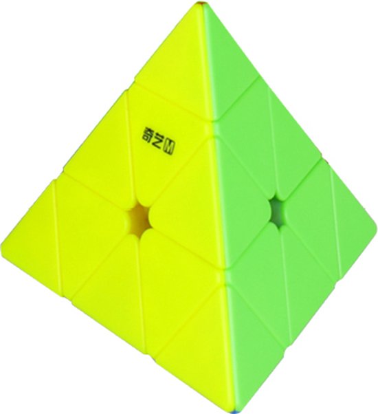 qiyi ms serie - pyraminx - STICKERLESS | Games | bol
