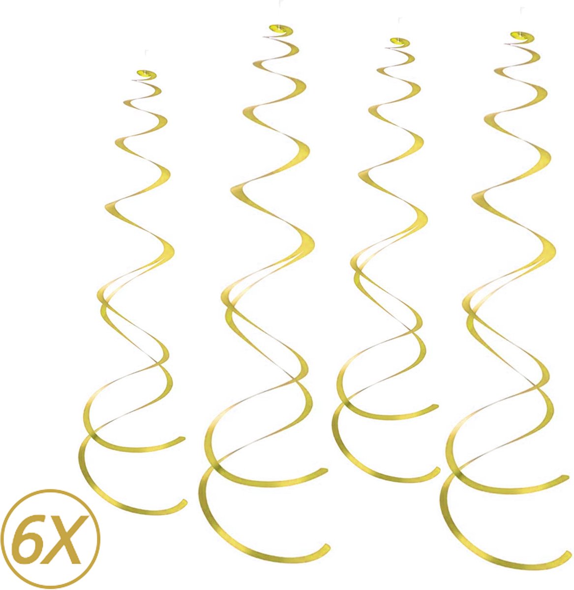 Gouden Hangdecoratie Slingers Swirl Verjaardag Versiering Feest ...