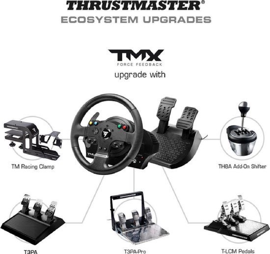 Thrustmaster TMX Force Feedback Racestuur - Geschikt voor Xbox One & Windows | bol