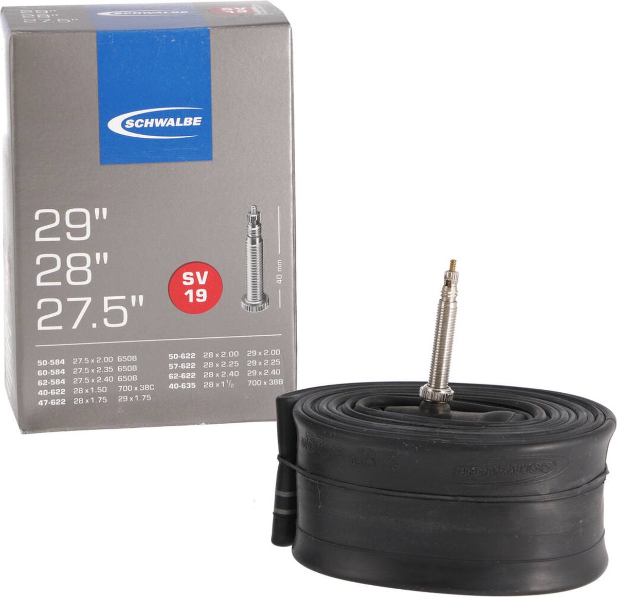 Schwalbe SV19 - Binnenband Mountainbike van 27.5 tem 29 inch - Frans ...