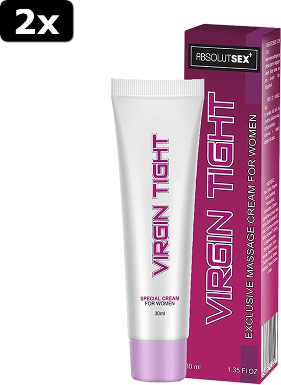 2x Virgin Tight Strak Makende Gel - 30 ml | bol.com