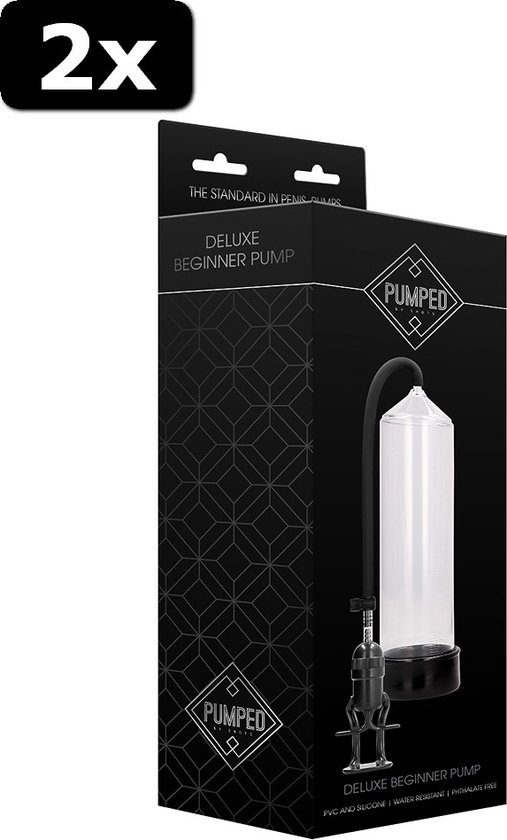 2x Deluxe Beginner Pump - Transparant | bol.com