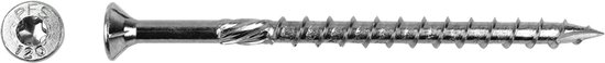 PFS+ | PFS houtconstructie schroef vzk T40 Ø 8x80 Zn | 50 st | bol
