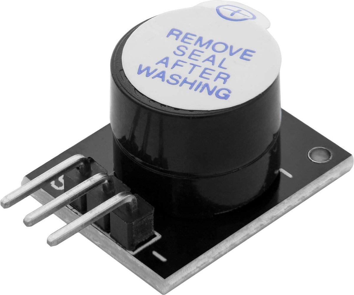 AZDelivery KY-012 Actieve Piëzo-Zoemer-Alarmmodule compatibel met ...