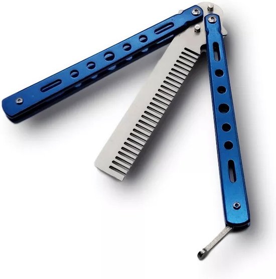 Eaglion Z314 -Balisong - Stiletto Kam - Butterfly Comb - Vlindermes kam ...