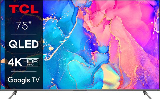 TCL QLED 4K TV 75C635 (2022) | bol