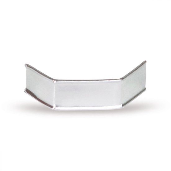 Sluitclips (U-Clips) 33 mm Zilver Aflsuitclips voor Blokbodemzakken ...