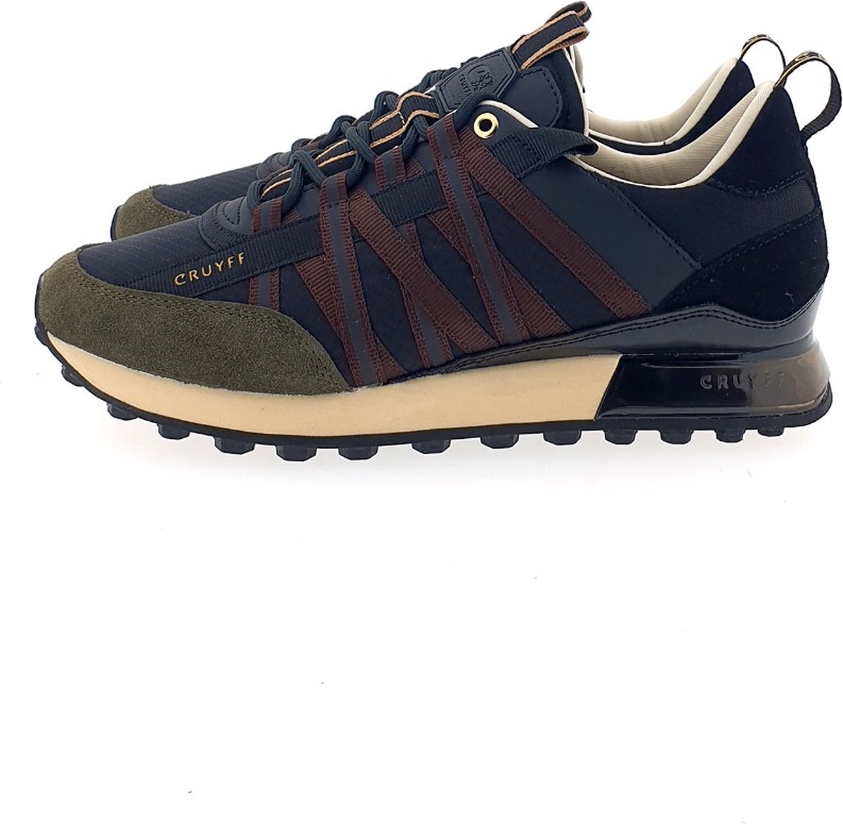 Cruyff Feria sneaker groen / combi, ,41 / 7 | bol.com