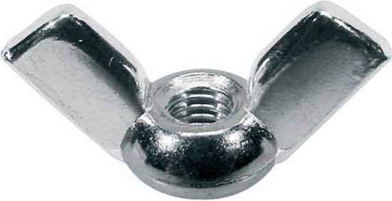 VleugelMoer voor bekkenstandaard Hayman D-6-38 8mm | bol.com