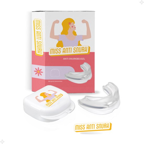 Miss Anti Snurk ™ - Snurkbeugel voor vrouwen - Anti Snurk Beugel - Anti ...