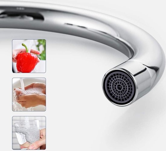 Keukenkraan, waterkraan, keuken, mengkraan, 360° rotatie ...