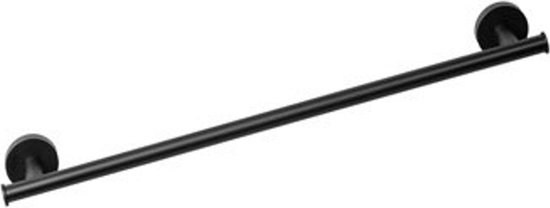 Plieger Como handdoekbeugel magnetisch 260mm mat zwart | bol