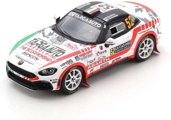 Fiat 124 Rally RGT #52 Monte Carlo Rally 2022 Spark | bol