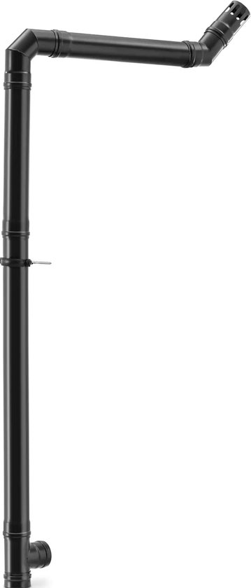 MSW pelletkachel pijpenset - Ø 80 mm - koolstofstaal - complete ...