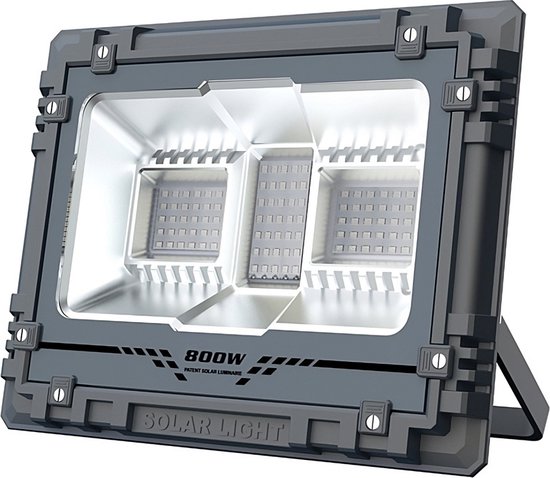 Dimbare smart solar buiten wandlamp 19W met muziek en RGB - Sonna | bol