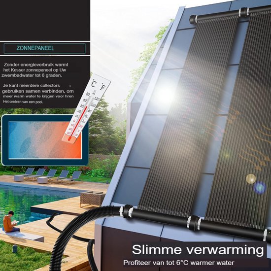 Pool Heater - Zwembad Verwarming Solar - Zwembad Verwarming Zonne Energie | bol