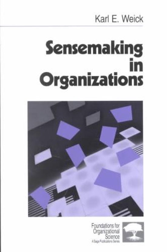 Sensemaking in Organizations | 9780803971776 | Weick, Karl E. | Boeken ...