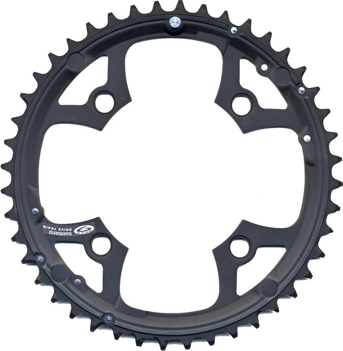 Shimano kettingblad Deore M540 44T 9S 140 mm zwart | bol