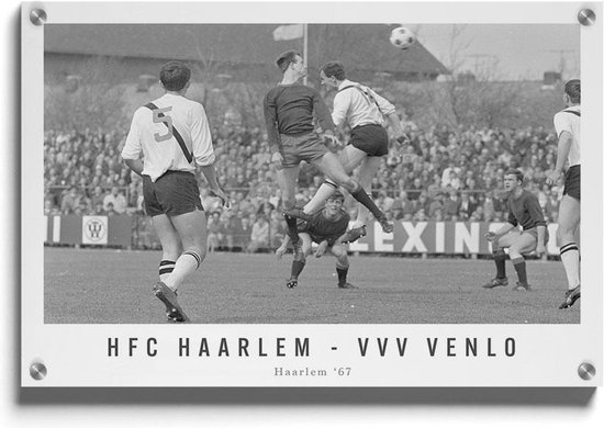 Walljar - HFC Haarlem - VVV Venlo '67 - Muurdecoratie - Plexiglas schilderij | bol.com