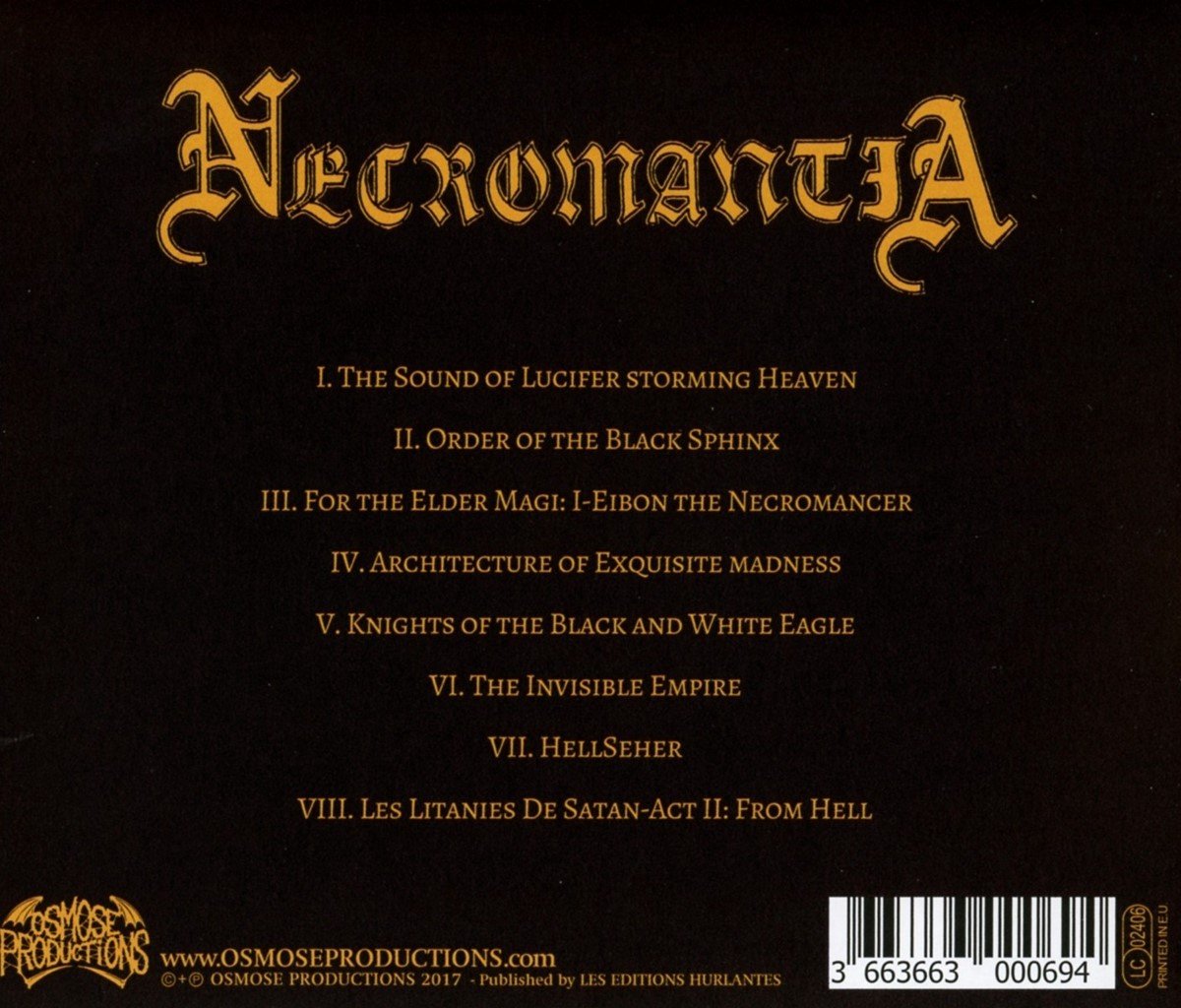 Necromantia - The Sound Of Lucifer Storming Heave (CD), Necromantia ...