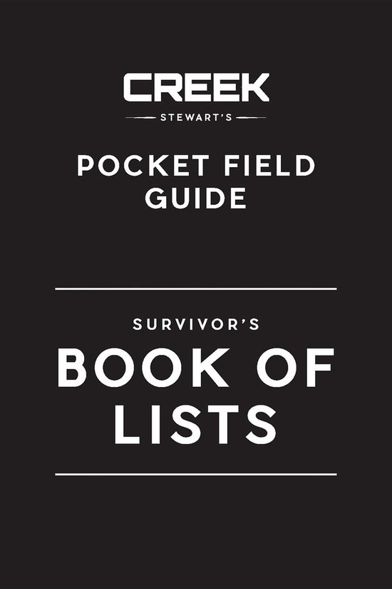 POCKET FIELD GUIDE (ebook), Creek Stewart | 9780998585383 | Boeken ...