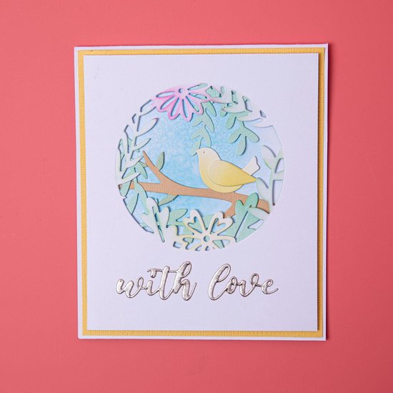 Sizzix Thinlits Snijmal Set - Spring Layered Scene - 5 stuks | bol.com