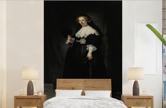 Le portrait de mariage d'Oopjen Coppit - Peinture de Rembrandt van Rijn ...