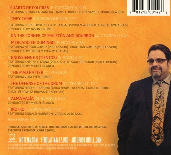 Arturo O'Farrill & The Afro Latin Jazz Orchestra - The Offense Of The ...