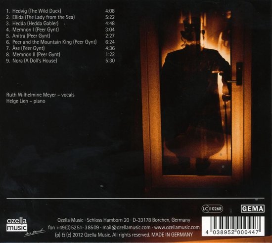 Ruth Wilhelmine Meyer & Helge Lien - Memnon Sound Portraits Of Ibsen ...