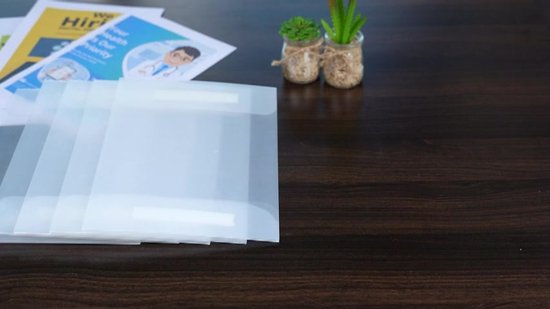 Kurtzy A4 Adhesieve Muur Poster Houders (6Pak) - Universele Muurmontage ...