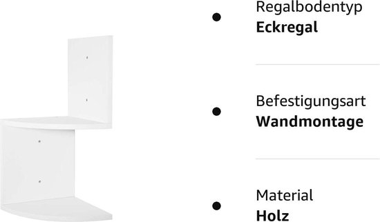 Rootz Hoekwandplank - Zickzack Boekenkast - Zwevende Display - CD ...