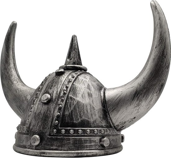 Middeleeuwse Middeleeuwse Viking Oude Gehoornde Viking Helm Berserker ...