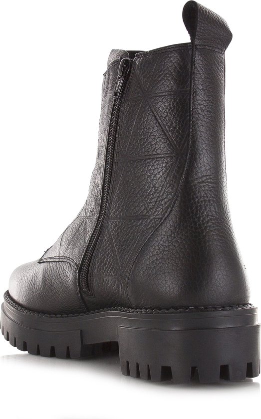 Shoecolate - Leren boots met front zip | bol
