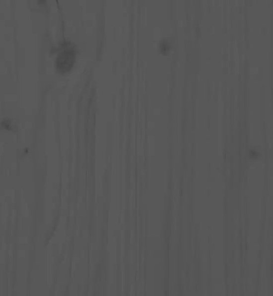 vidaXL Houten Salontafel - Grijs - 100 x 50 x 40 cm - Massief ...