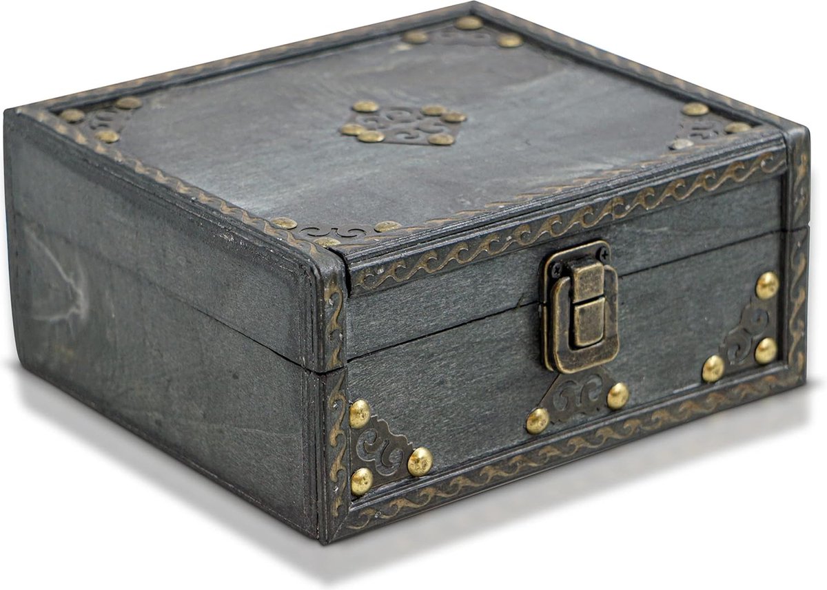 Treasure chest, treasure chest, wooden chest, pirate chest, gift box ...