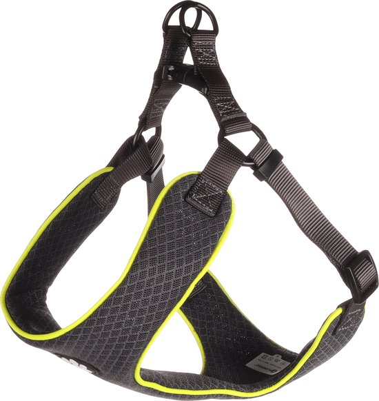 Flamingo Tasha Step&go - Harnas Honden - Harnas Step&go Tasha Grijs M ...