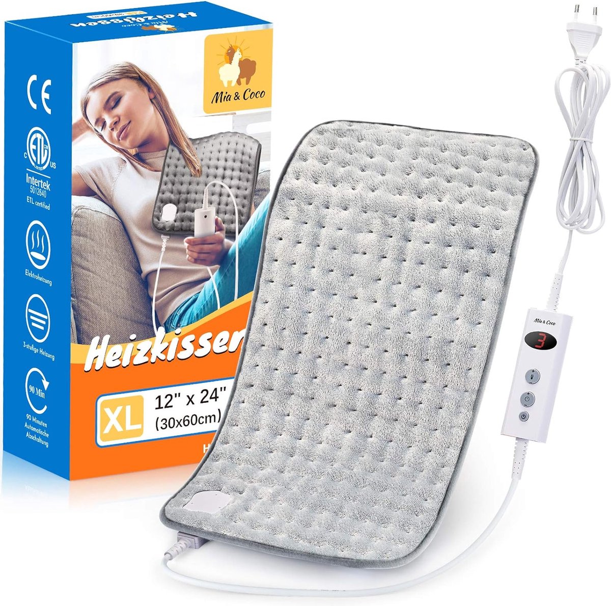 Warmtekussen - Elektrisch Warmtekussen - Warmteknuffel - Nek, Schouder ...