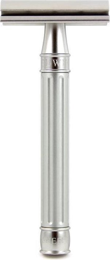 Edwin Jagger Safety Razor 3ONE6 - Stainless Steel - silver | bol.com