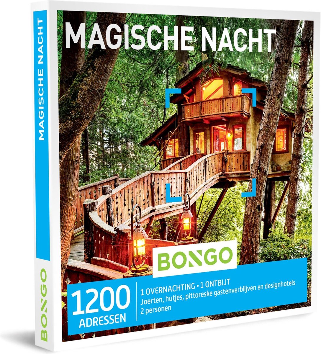 Bongo Bon - Magische Nacht Cadeaubon - Cadeaukaart cadeau voor man of ...