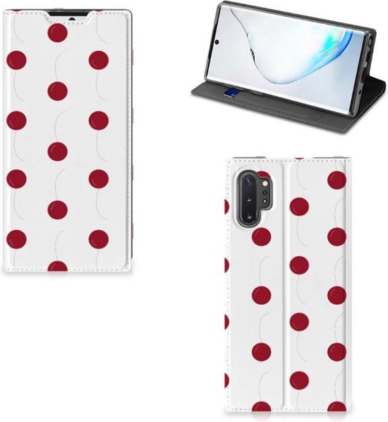 Samsung Galaxy Note 10 Plus Flip Style Cover Cherries | bol.com
