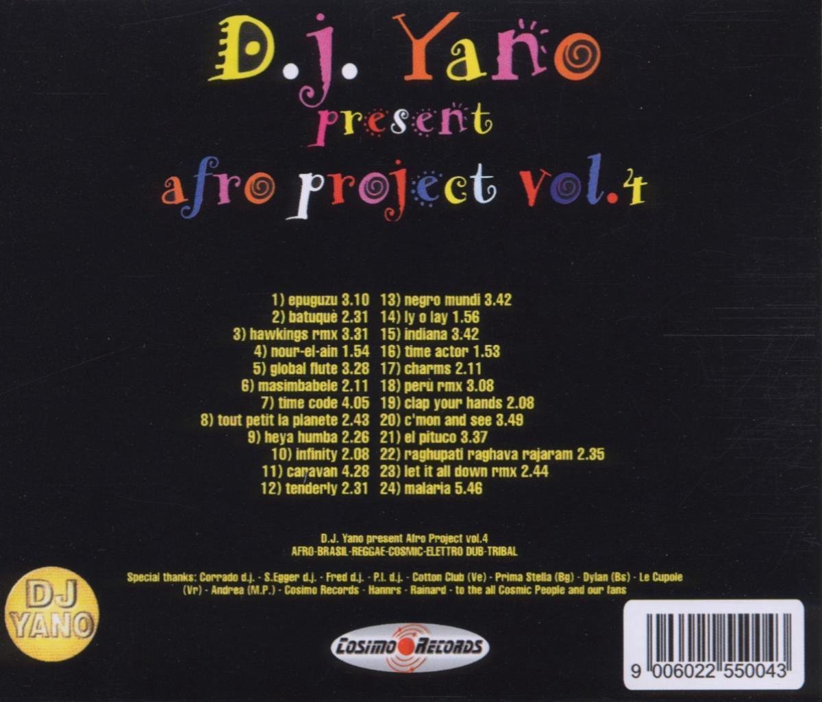 Afro Project 4, Dj Yano | CD (album) | Muziek | bol