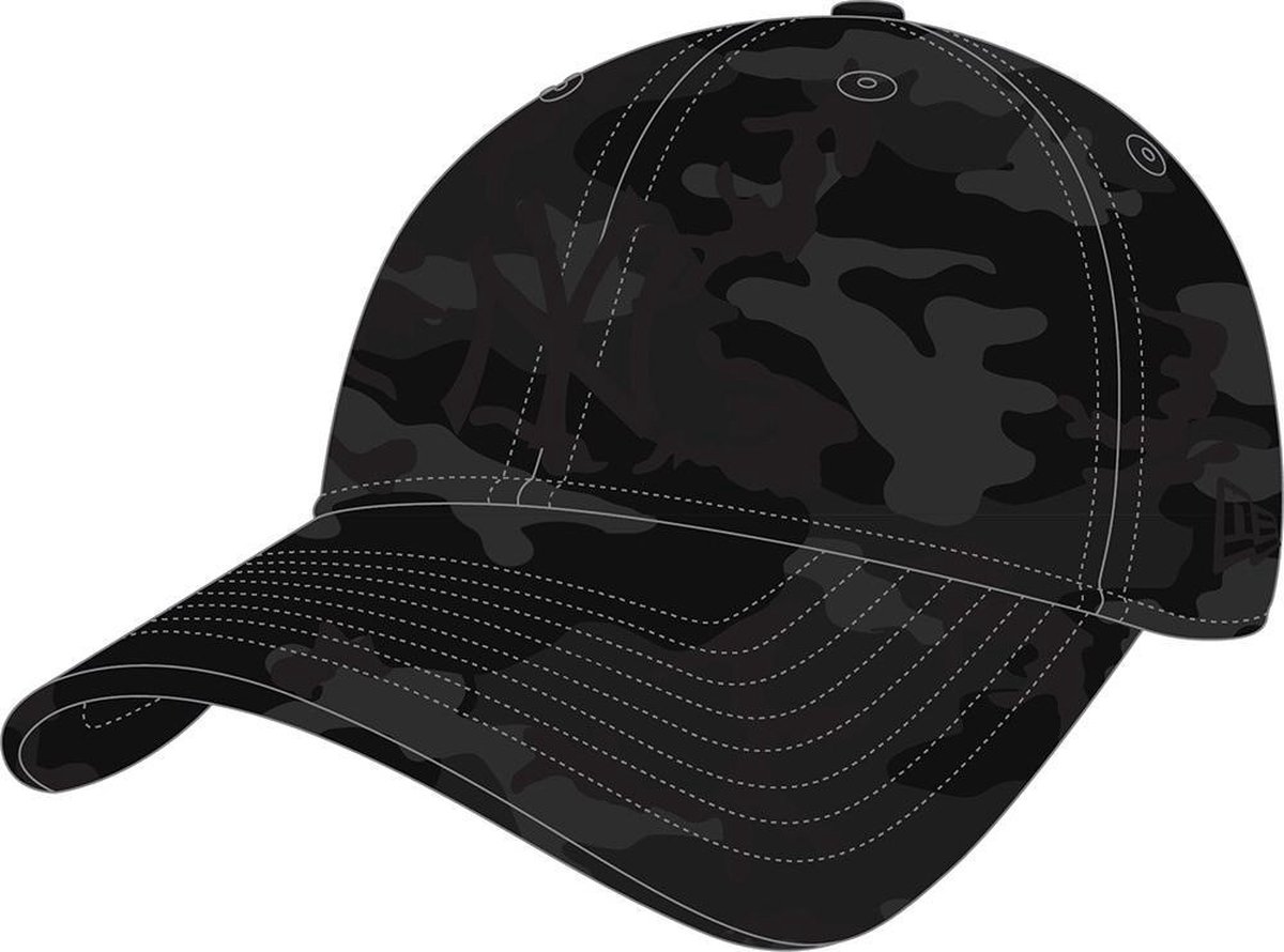 New Era LEAGUE ESSENTIAL 940 New York Yankees Cap - Black Camo - One ...