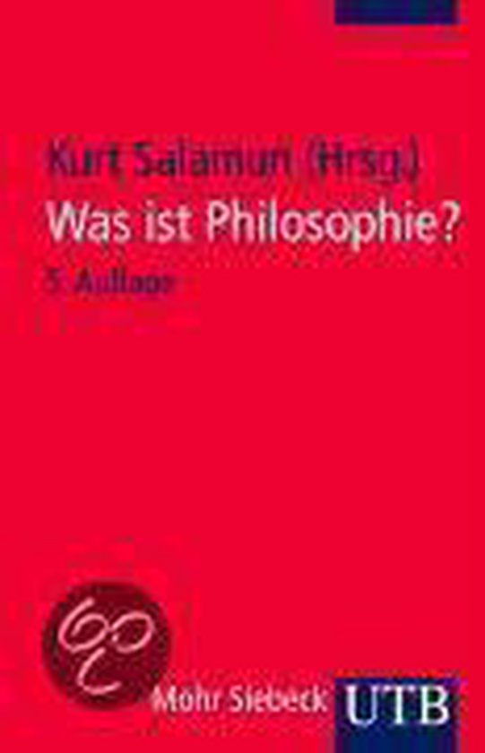 Was ist Philosophie? | 9783825210007 | Boeken | bol.com