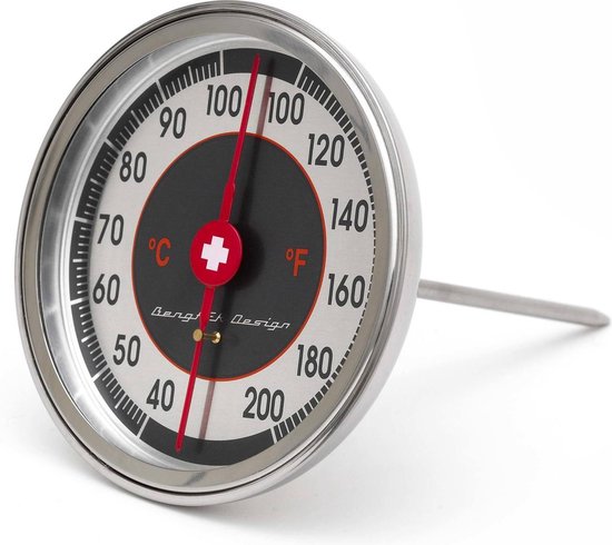 Neutraal Vleesthermometer 40 - 100 graden | bol