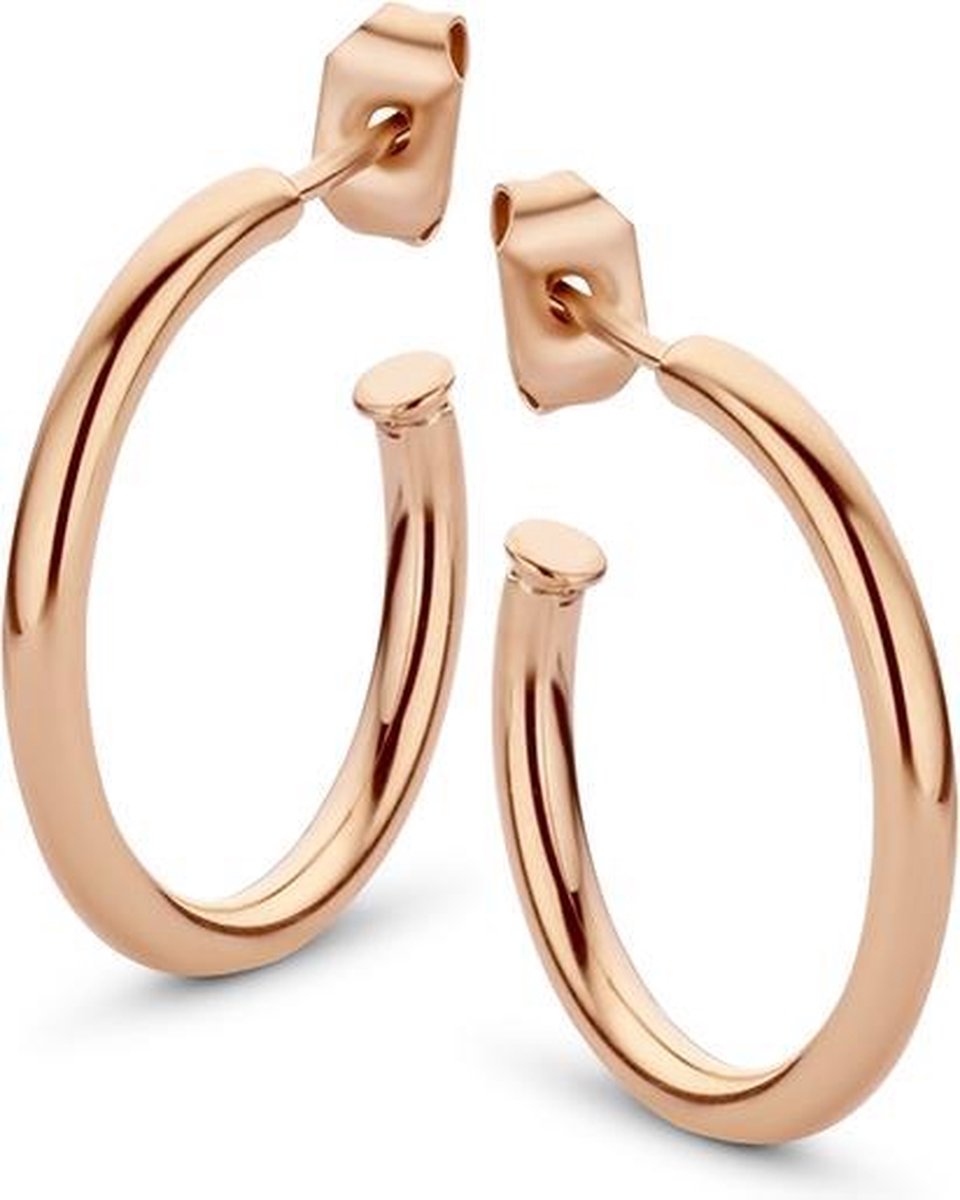 CO88 Collection Elemental 8CE 70065 Stalen Oorringen - Rond 20 mm ...