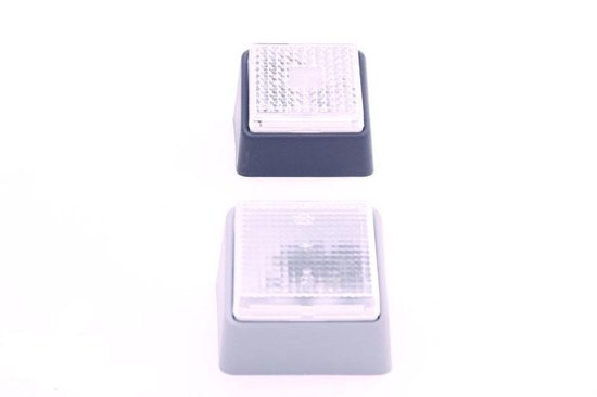 Jokon Breedtelicht PL550 Vierkant/Taps Opbouw Wit Onderplaat Zwart ...