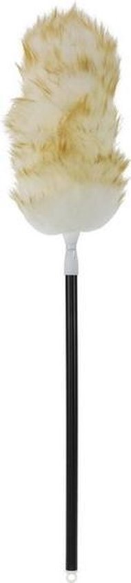 Telescopische plumeau/afstoffer statische lamswol 80-110 cm - Afstoffen ...